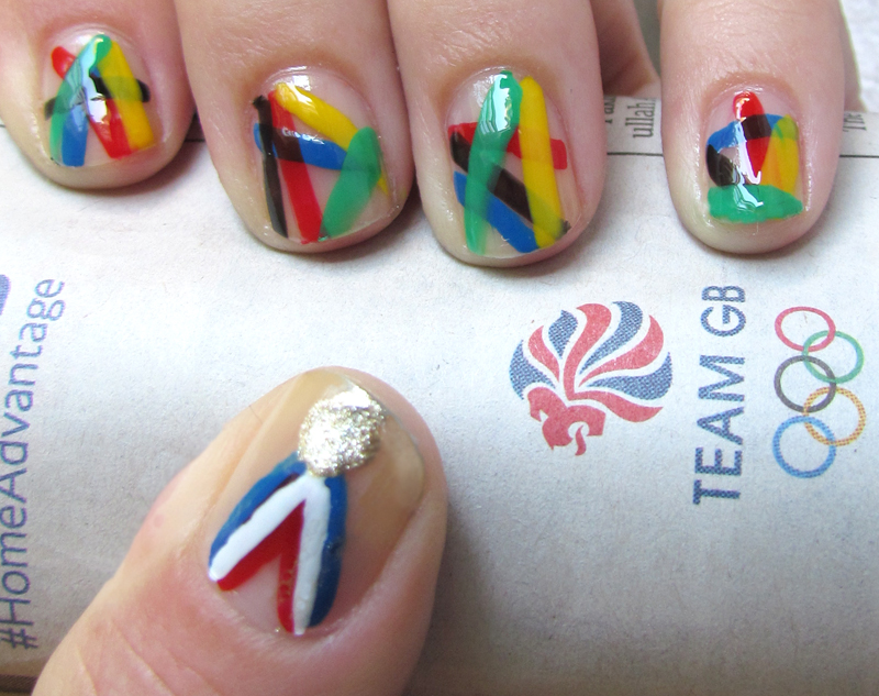 Olympic Nails - Guest Post - A LITTLE OBSESSED