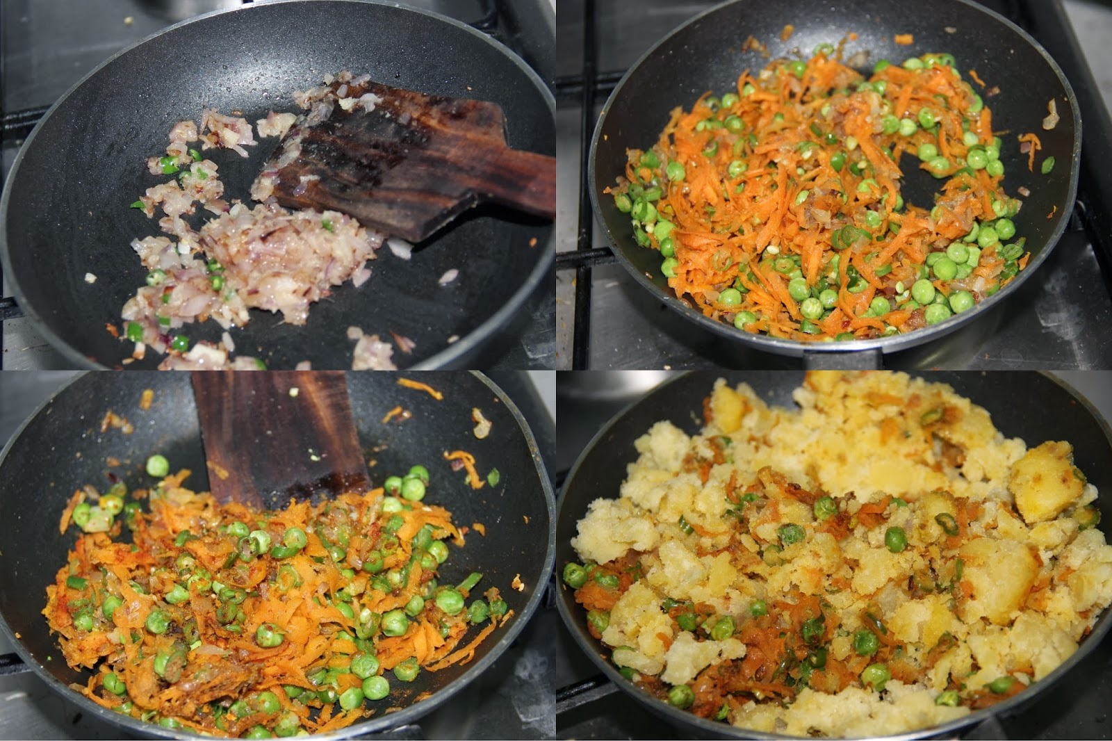 Vegetable Cutlets/ Vegetable Tikki/ Vegetable Patties ~ Lincy's Cook Art