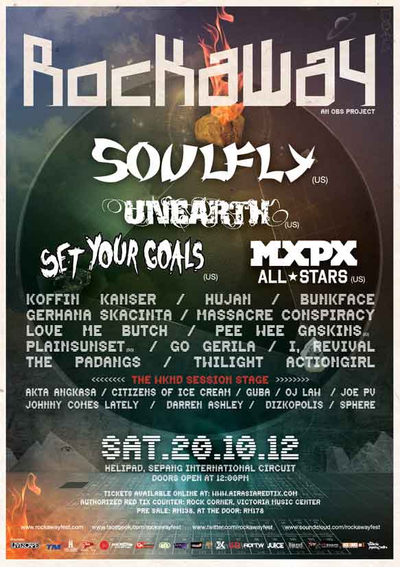 - Post a GIG -: Post A Gig : Rockaway 2012 - Poster and Band Schedules