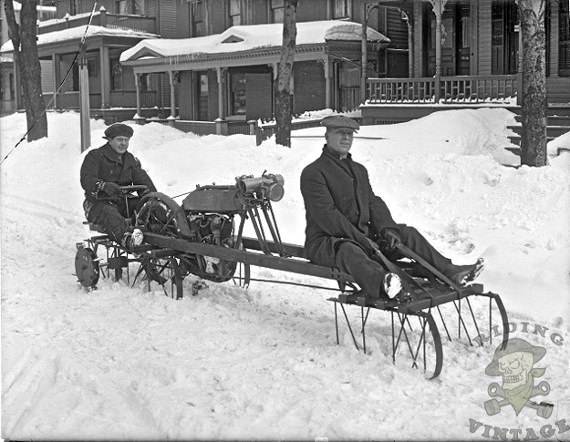 Vintage Snow Machines ~ Riding Vintage