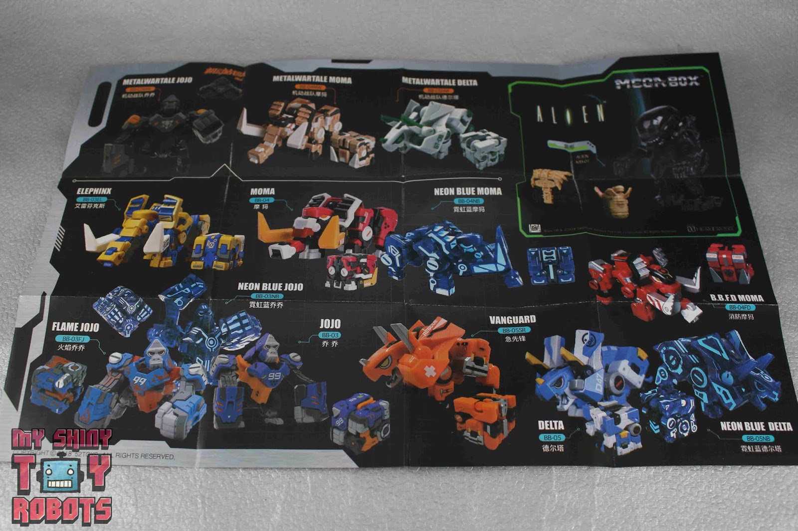 My Shiny Toy Robots: Toybox REVIEW: Beast Box BB-05 Delta