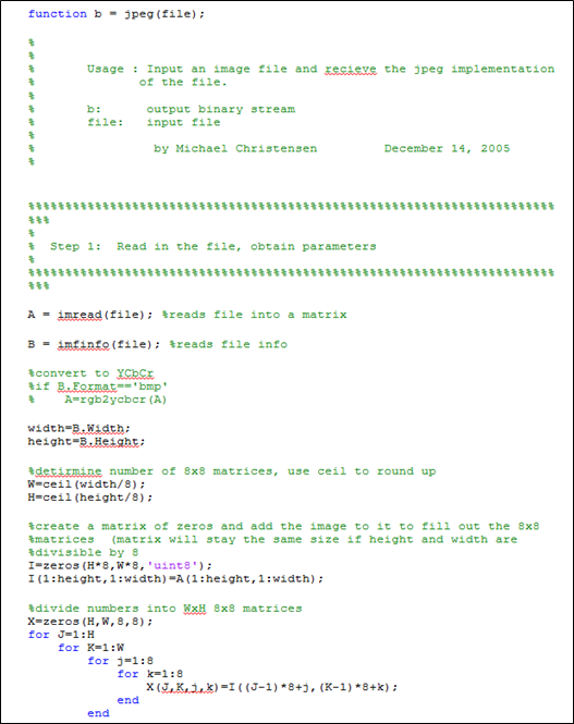 IMAGE PROCESSING AND PATTERN RECOGNITION (BITI3313): JPEG vs JPEG 2000