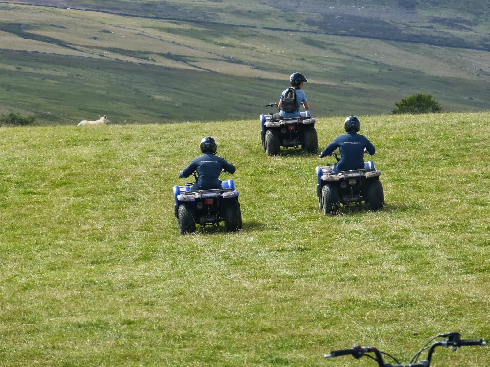 Clutter-Chaos Aaron&co: Scottish Quads Boys Go Quadding