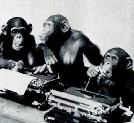 Teorema do macaco infinito ~ O Mundo Variável