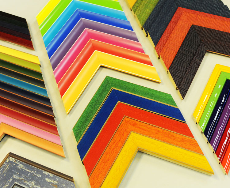 Ben Franklin Crafts and Frame Shop: Moulding of the Month: Colors!