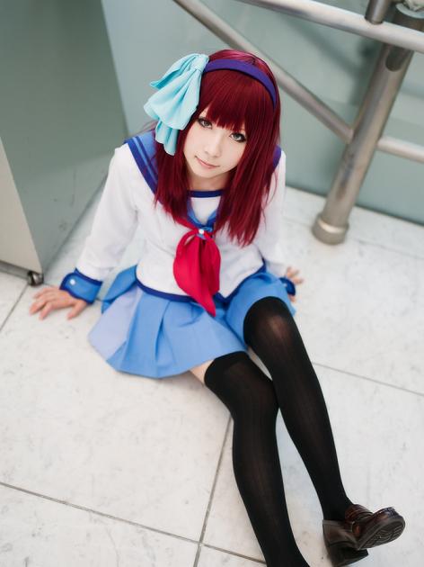 Cosplay Photos in Zip: Angel Beats Yurippe Cosplay by Ayano Yuzuryou