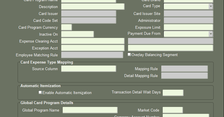 Oracle Application's Blog: Credit card tables in oracle apps