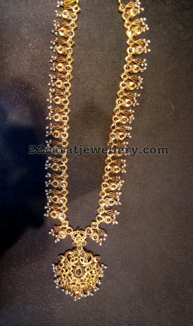 Uncut Diamond Big Chain - Jewellery Designs