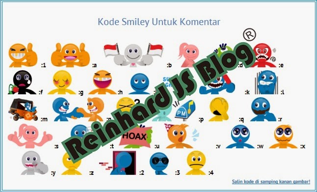 Cara membuat Smiley Kaskus pada Komentar Blog - RJS Blog