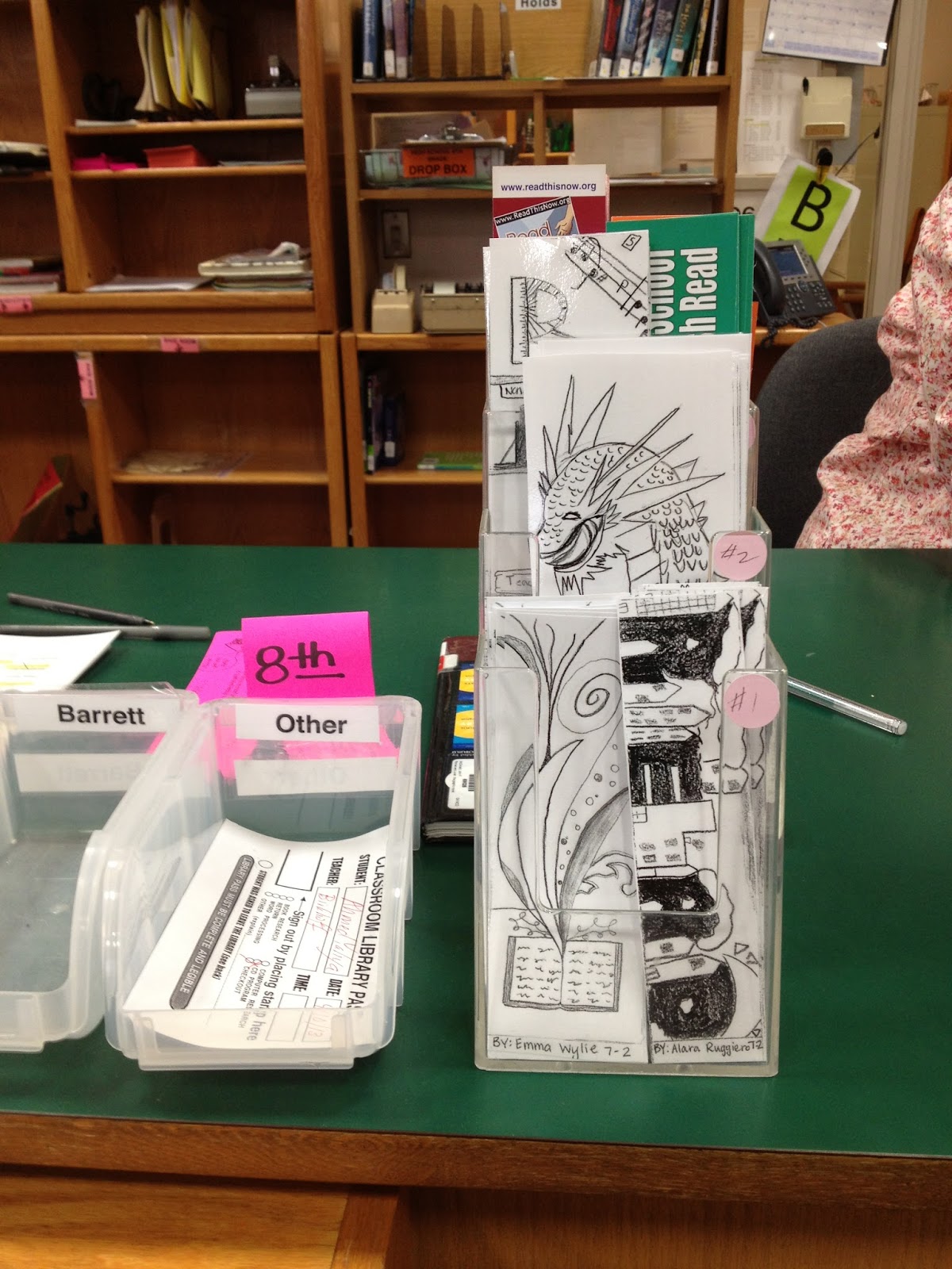 DMS ART: 7th Gr. Bookmark Design Competition