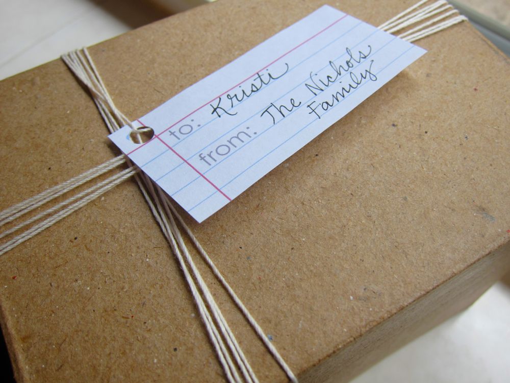 jill of all trades, master of none.: Free Printable: Notebook Gift Tags!