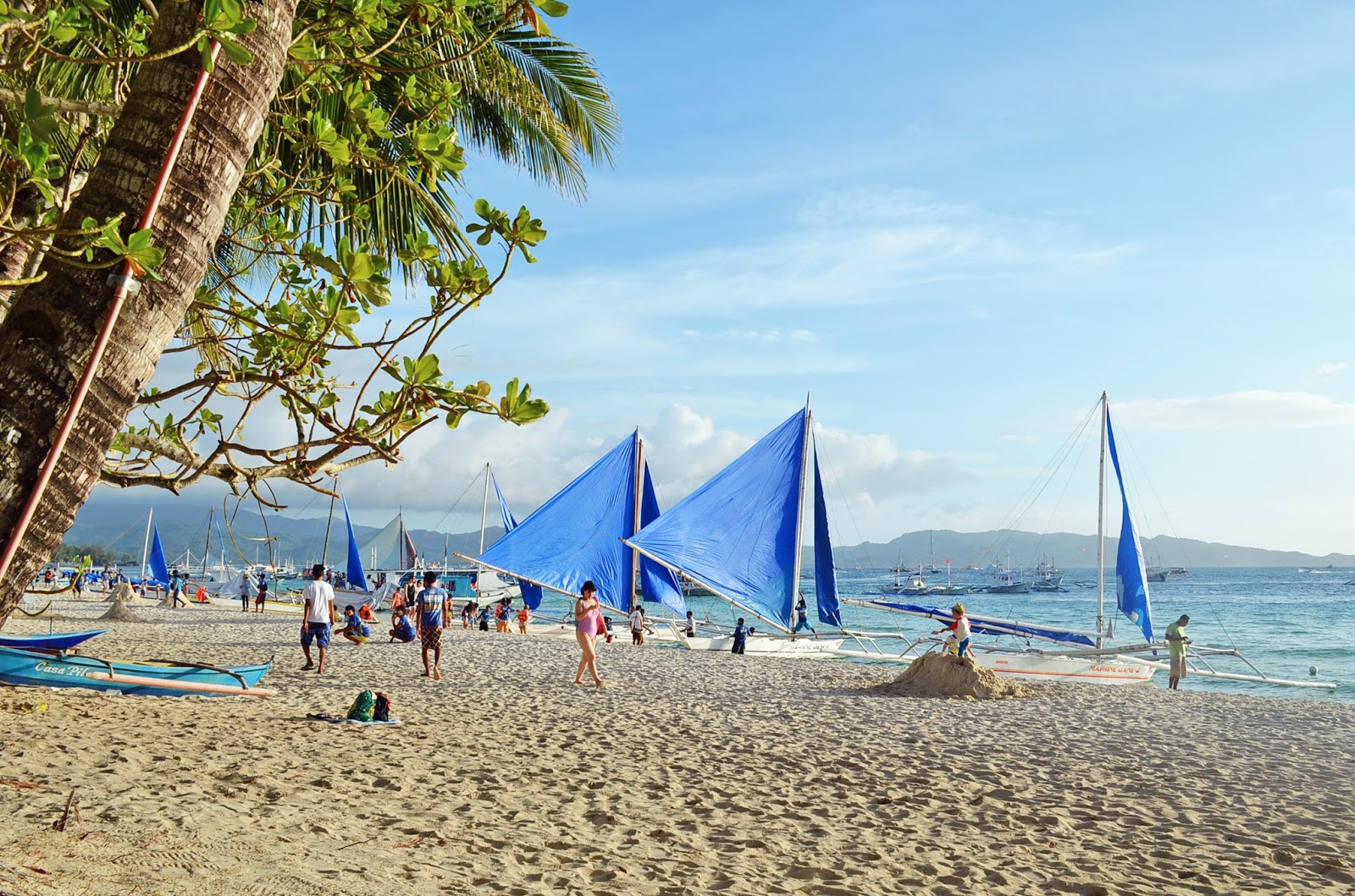 Trip To Boracay Philippines Paraw Sailing Sunset Sailing Just An