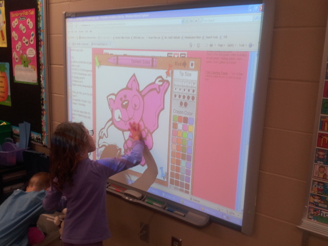 Inspired by Kindergarten: Smartboard