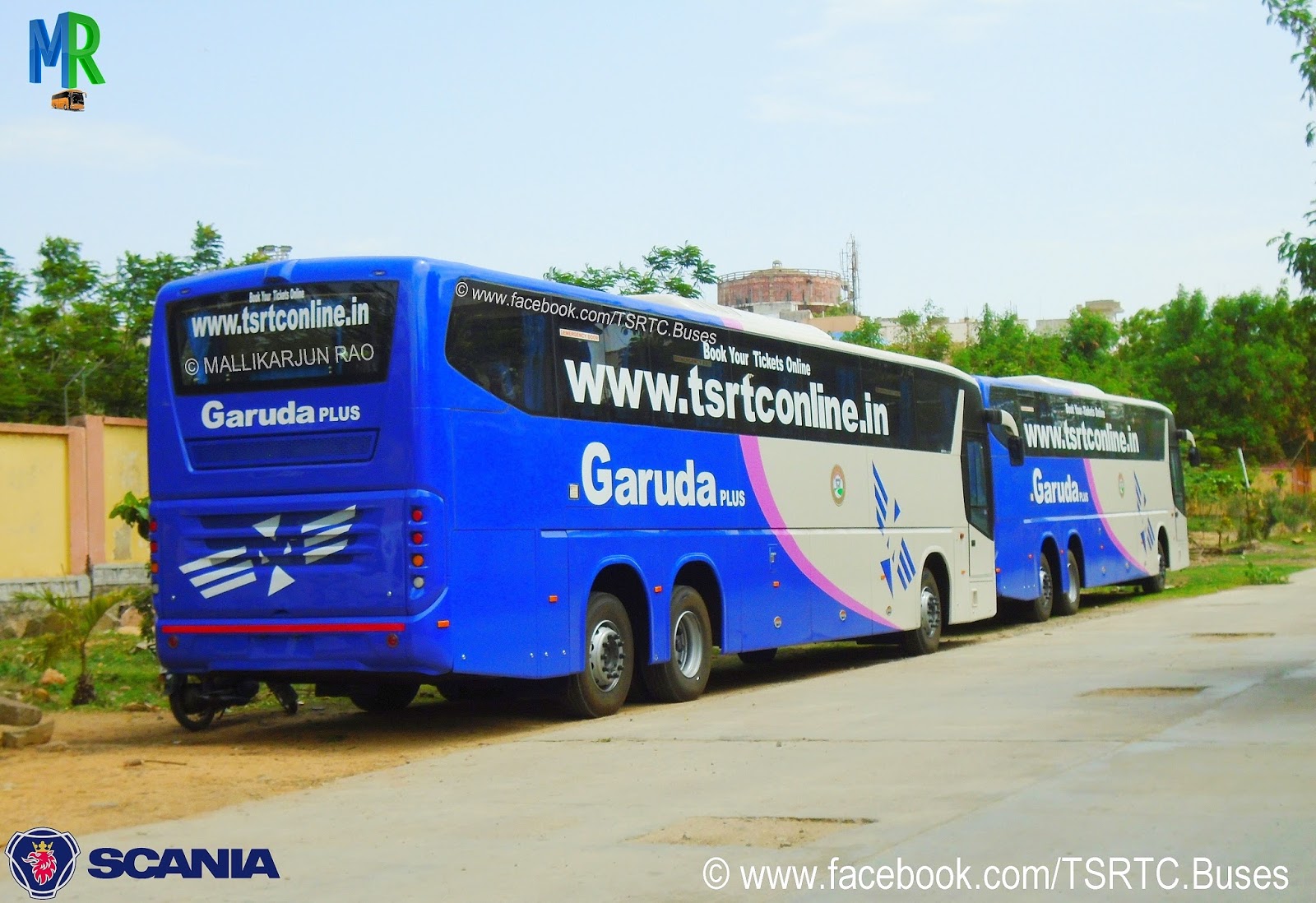 TSRTC New GARUDA PLUS VOLVO & SCANIA.