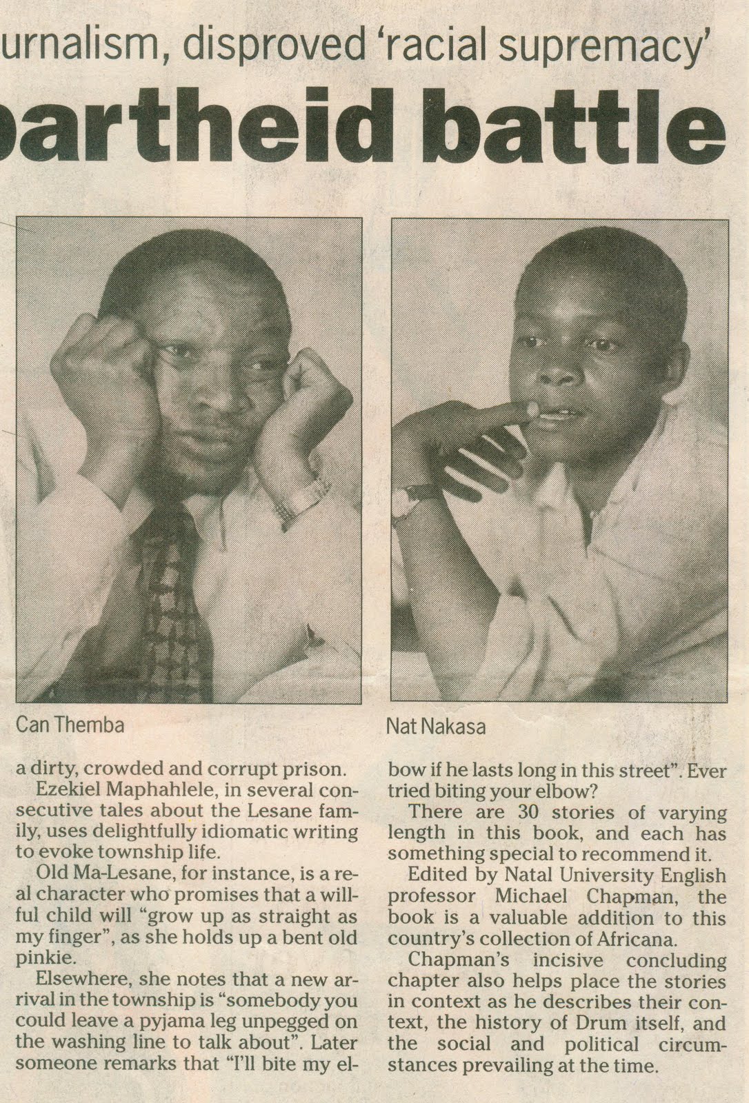 Kin Bentley In Line: Drum Magazine, Zimbabwe, Rwanda, Iraq, Mike Xego ...