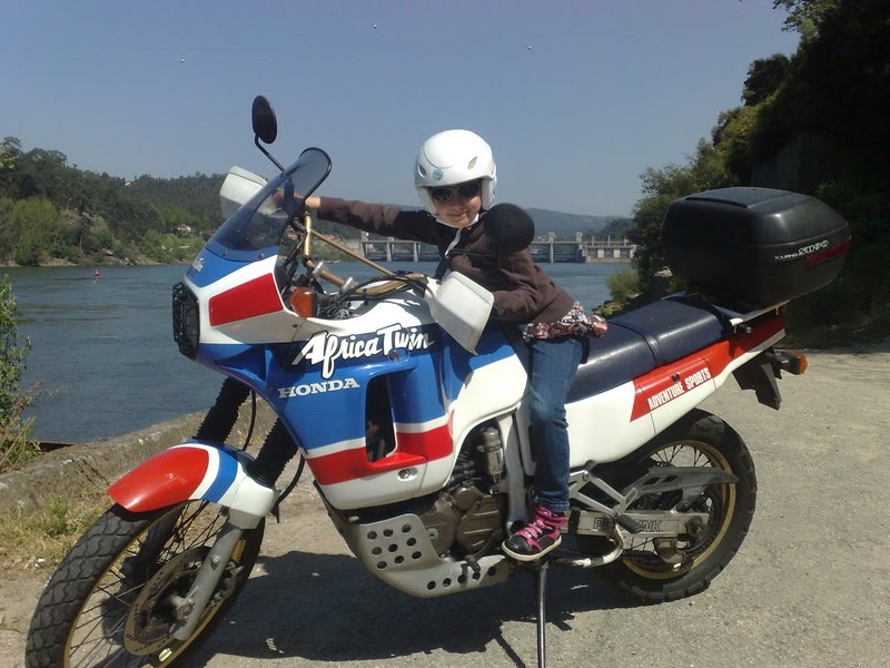 Bia: O meu primeiro passeio de Mota