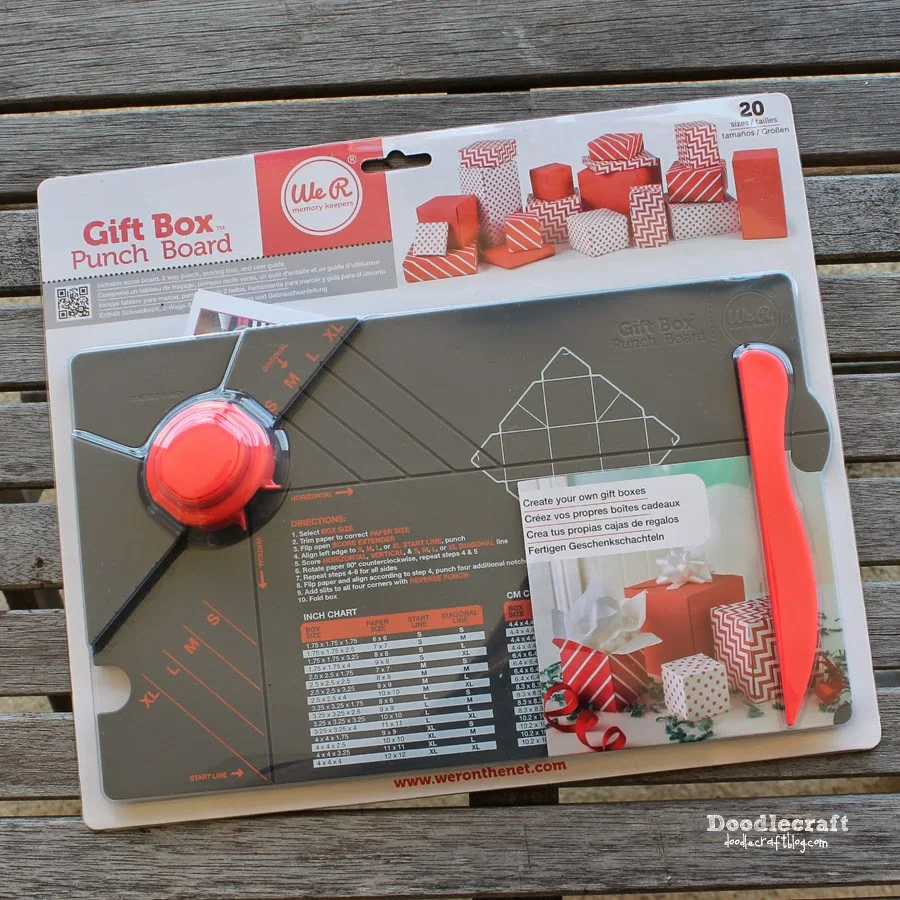 Gift Box Punch Board!
