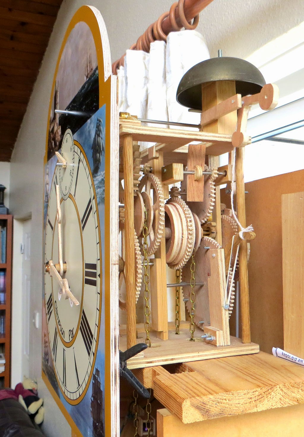 Wooden Clock Spot: Long Case #1