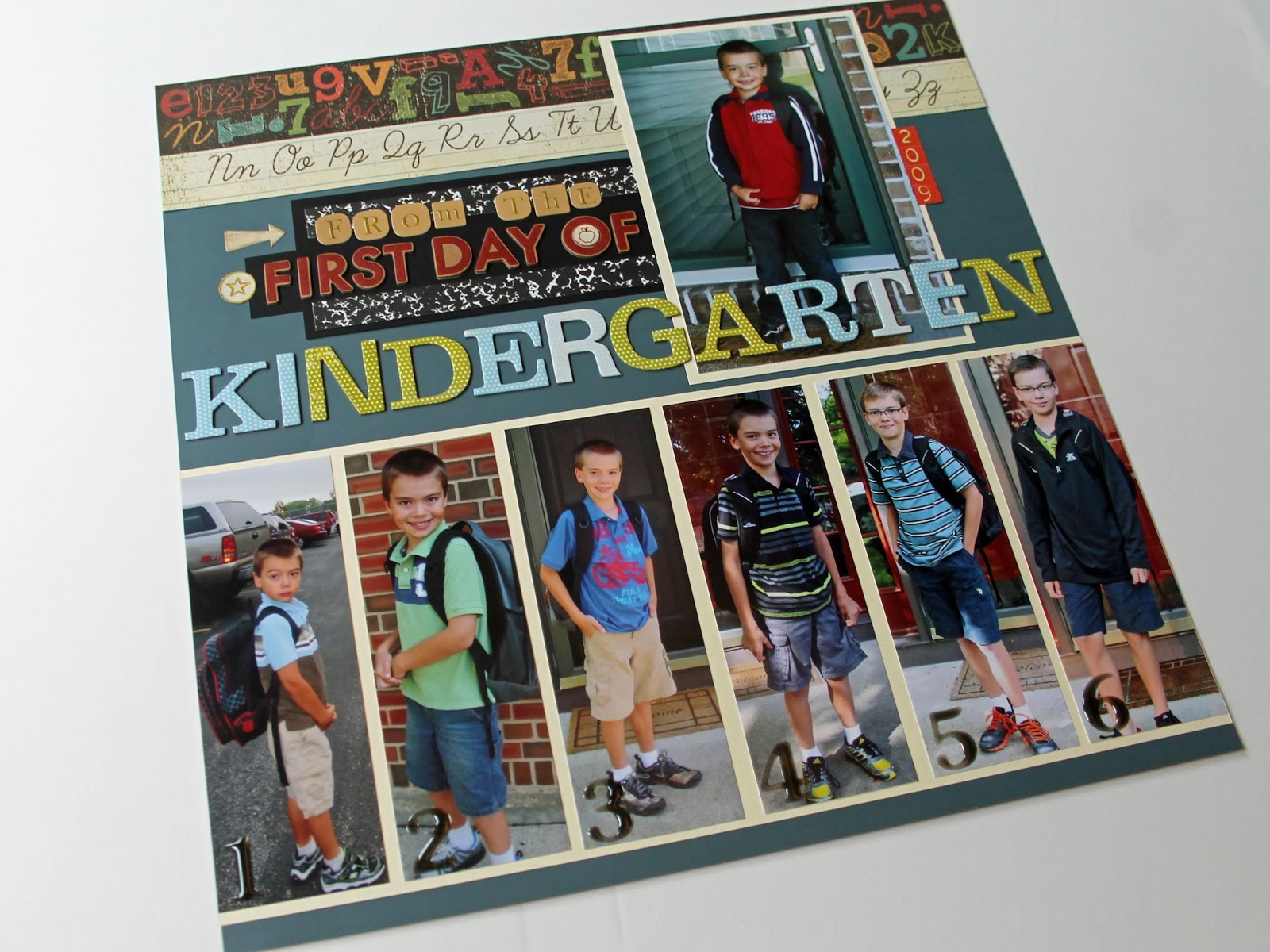 Adventure Scrapbooks: First Day of School - Last Day of School ...