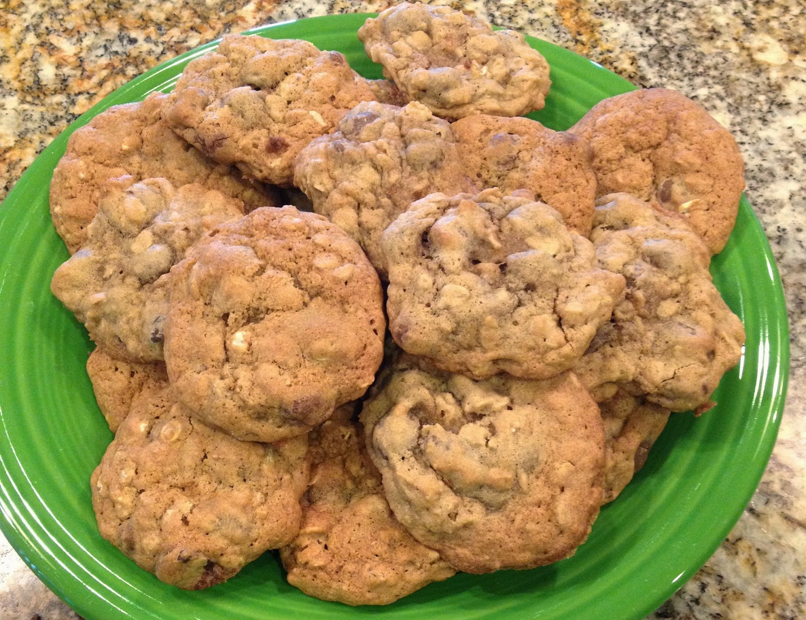 Carney's Culinary Creations: #29 Oatmeal Raisinette Cookies