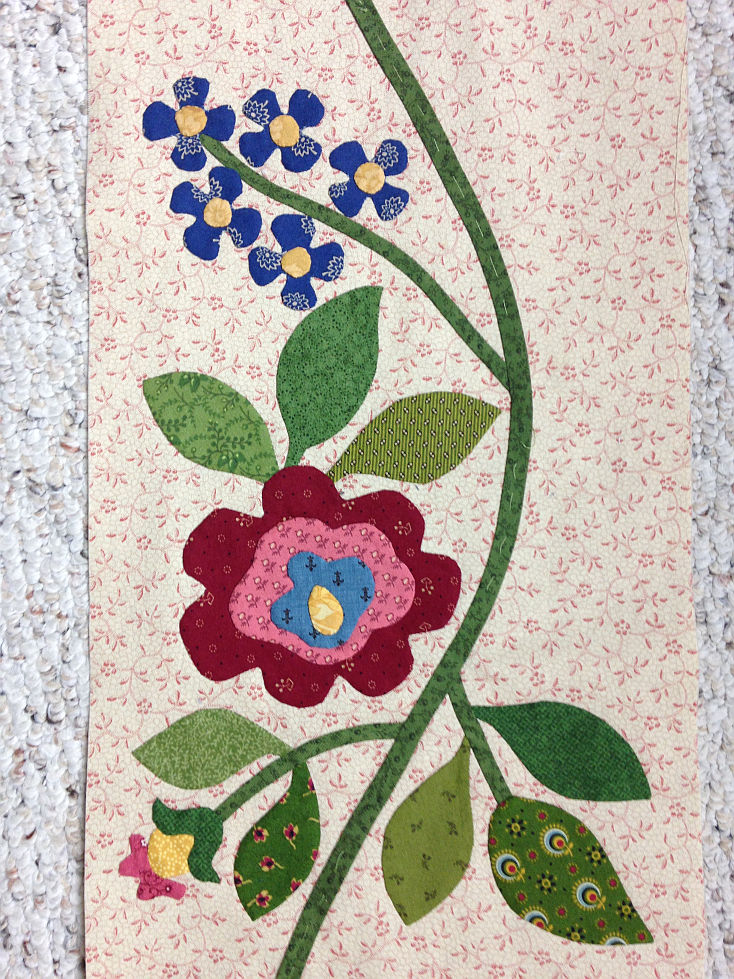 Mrs Sew n' sew: border begun