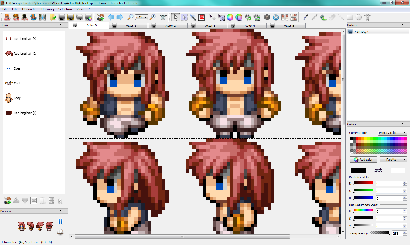 Game Character Hub - Crie seus próprios personagens!