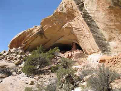 Four Corners Hikes-Cedar Mesa in Utah: Comb Ridge North of Cold Spring Cave