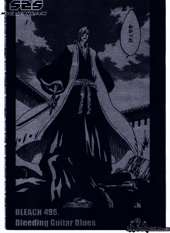 JackDi.com | Manga Spoilers: Bleach 495 RAW SCANS are here!