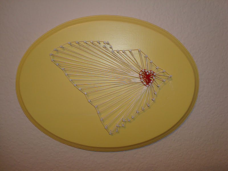 A day in the life of Preachmans Wife: String Art (With Tutorial)