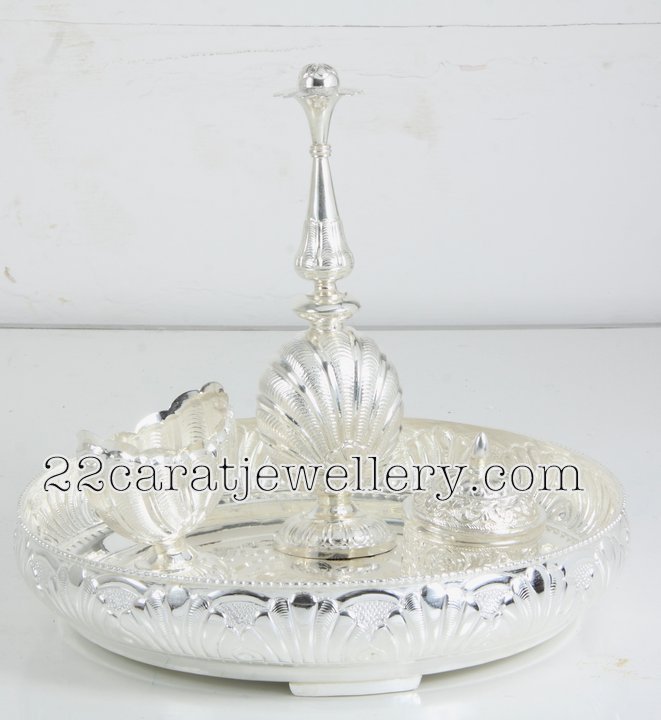 Silver God Utensils - Jewellery Designs