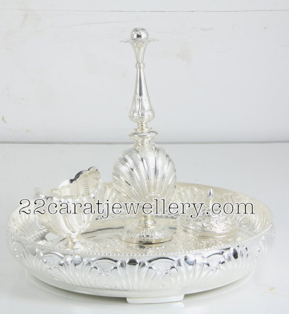 Silver God Utensils - Jewellery Designs