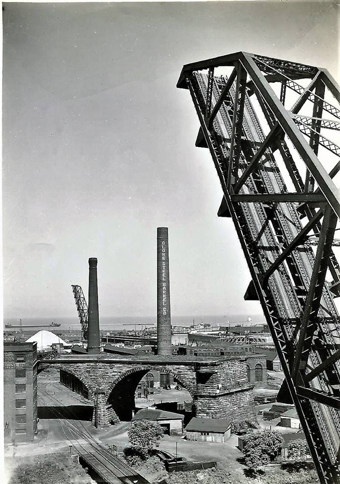 Industrial History: 1956 Preserved/B&O Bridge #463 over Cuyahoga River ...