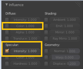 BlendMo: Specular Texture