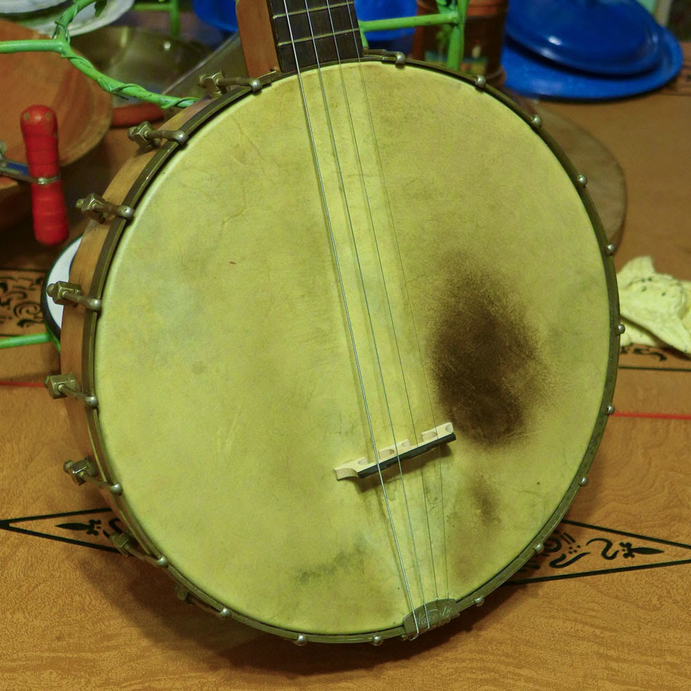 1920s Regal-made Sterling Electrified Tenor Banjo