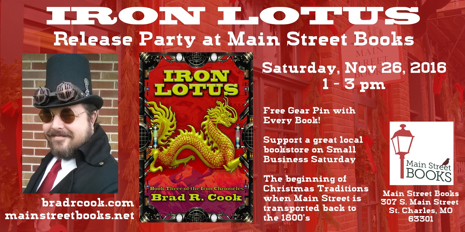 The Writers' Lens: The Adventure Continues for Brad R. Cook with Iron ...