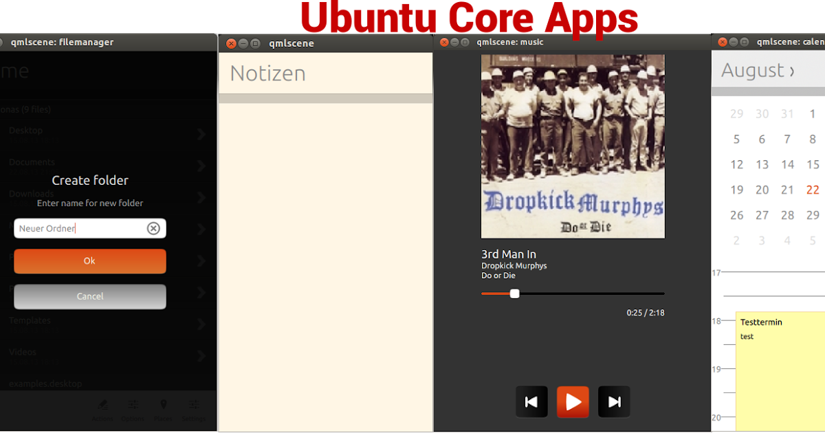 Infinity: Ubuntu Touch Apps