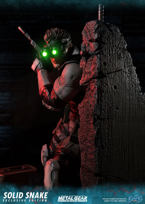 Metal Gear Solid - Solid Snake statue (First 4 Figures)