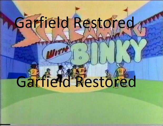 Garfield Restored: Screaming With Binky: Baseball