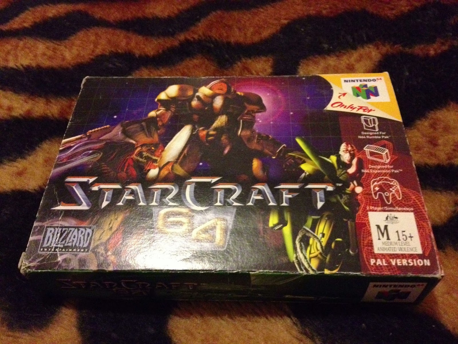 Yusho Studios Rare Video Games: Rare Boxed Original Starcraft 64 Video Game