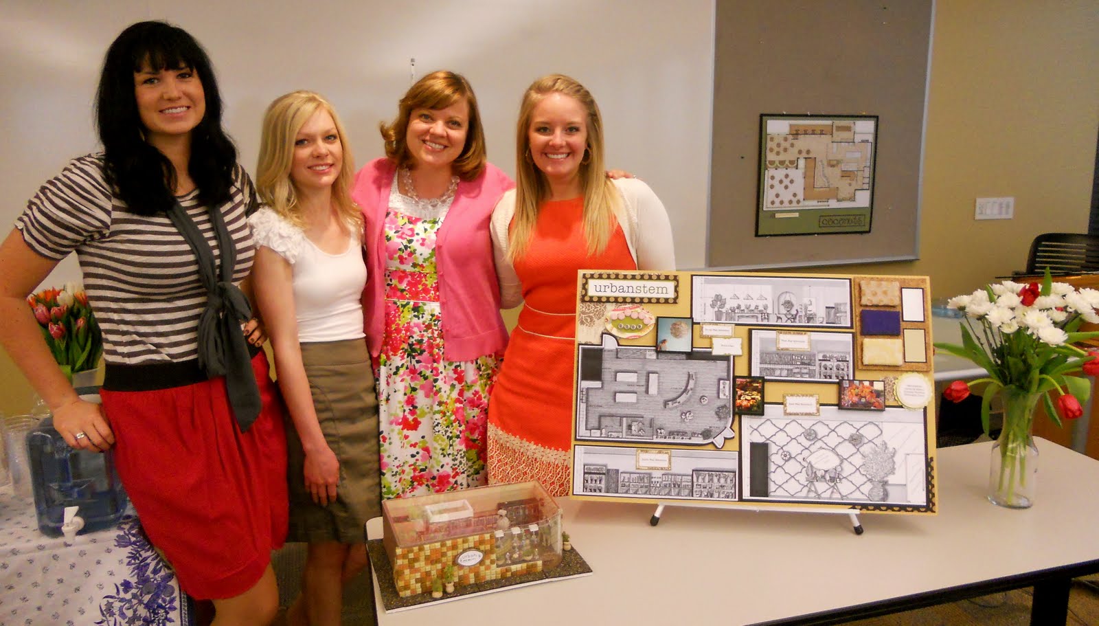 Brandalyn Designs: Urban Stem Flower Shop: Space Planning Final