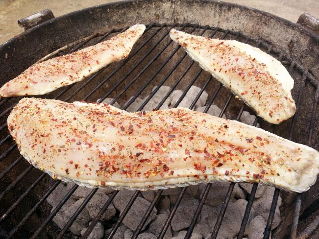 37 Cooks: Tropical Traditions Coconut Oil Grilled Redfish on the Half Shell