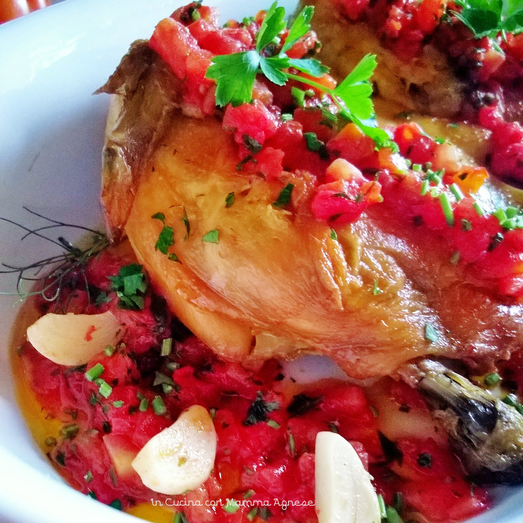 Galletto con Salsa al Pomodoro Prezzemolato ♡♡♡ | In Cucina con Mamma ...