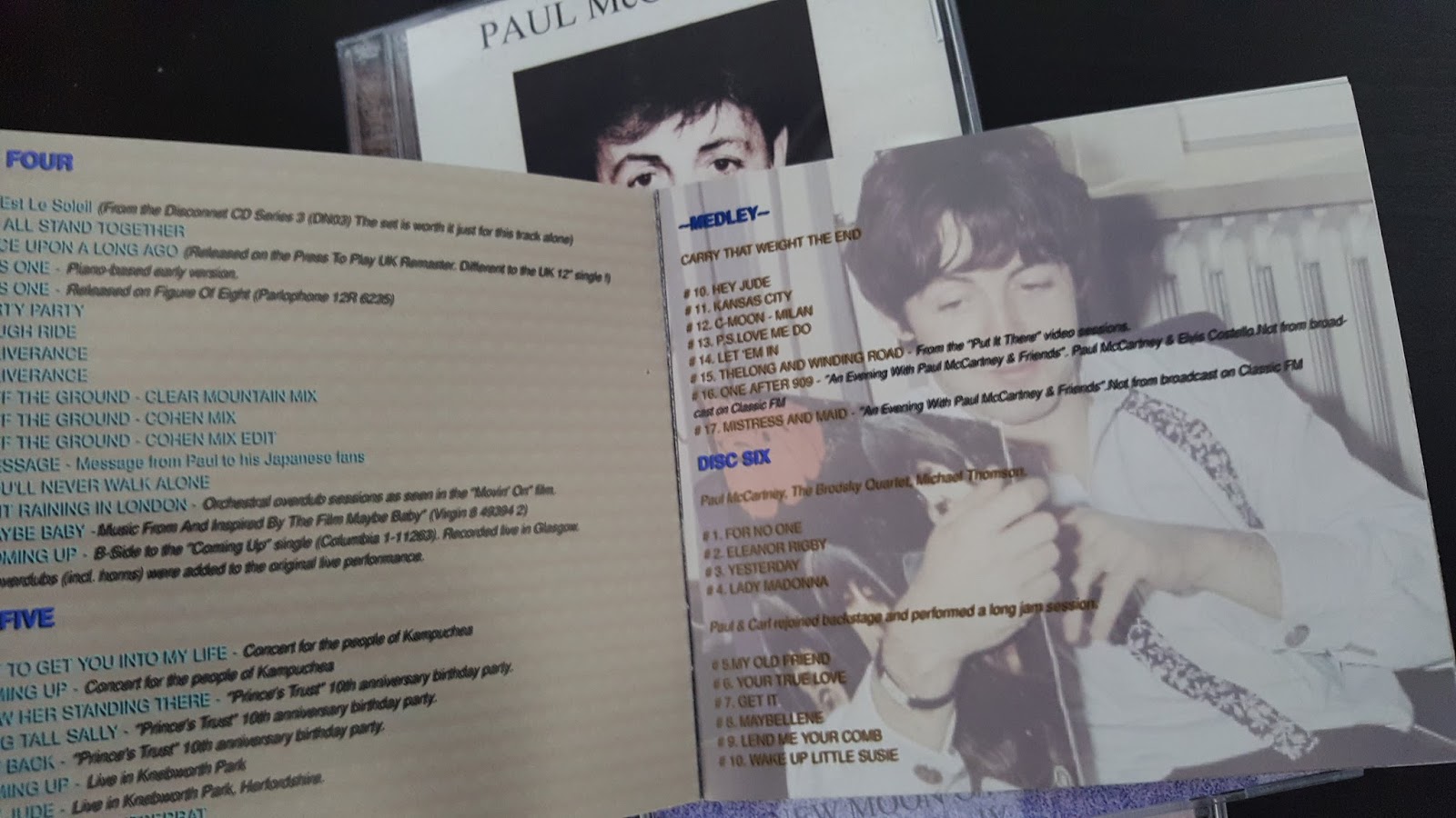 Beatle Collector: PAUL McCARTNEY - NEW MOON OVER MACCA AUDIOPHILE 6-CD ...