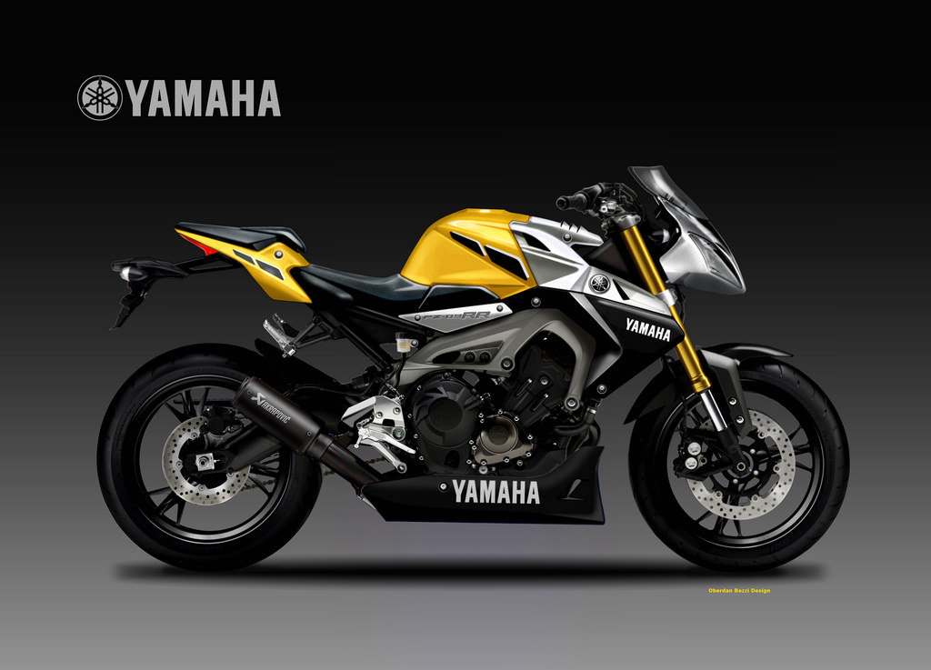 Racing Cafè: Design Corner - Yamaha FZ-09R & FZ-09RR Concept by Oberdan ...