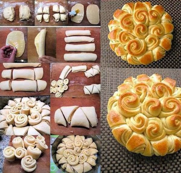 Mil cosas de mi vida: Pan de flores