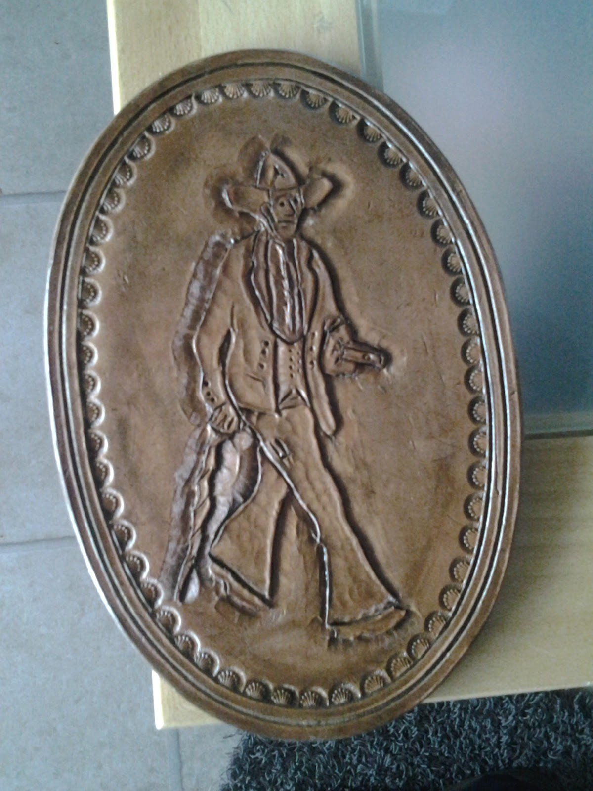 meine Lederarbeiten: Zimmermann auf der Walz