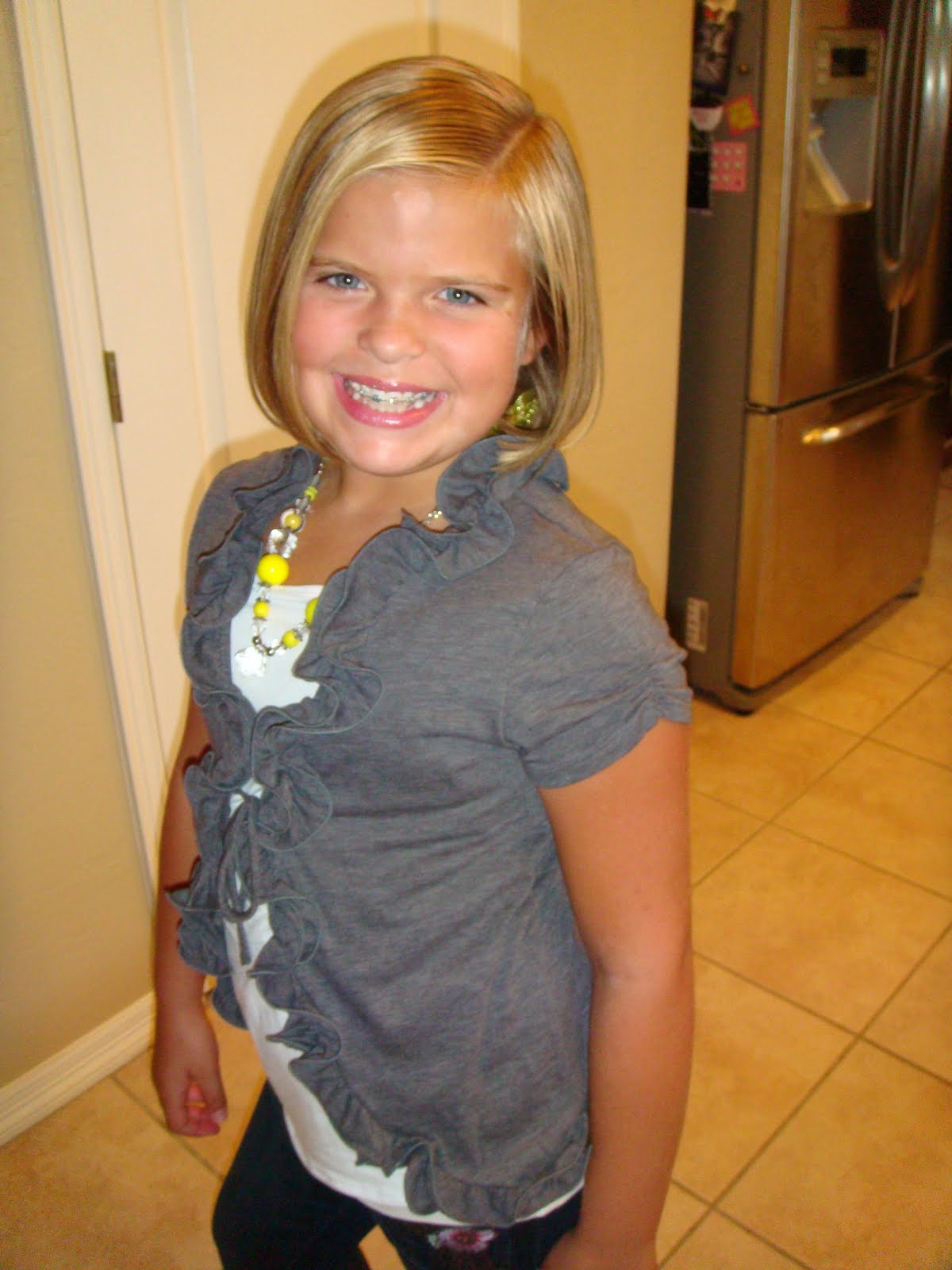 Busy Burnham Bunch: First Day of School 2011