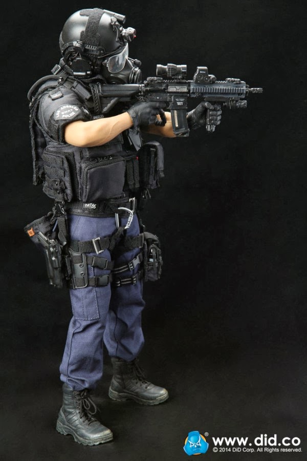 toyhaven: Incoming: DID 1/6 scale LAPD SWAT 12-inch figure with Ryan ...