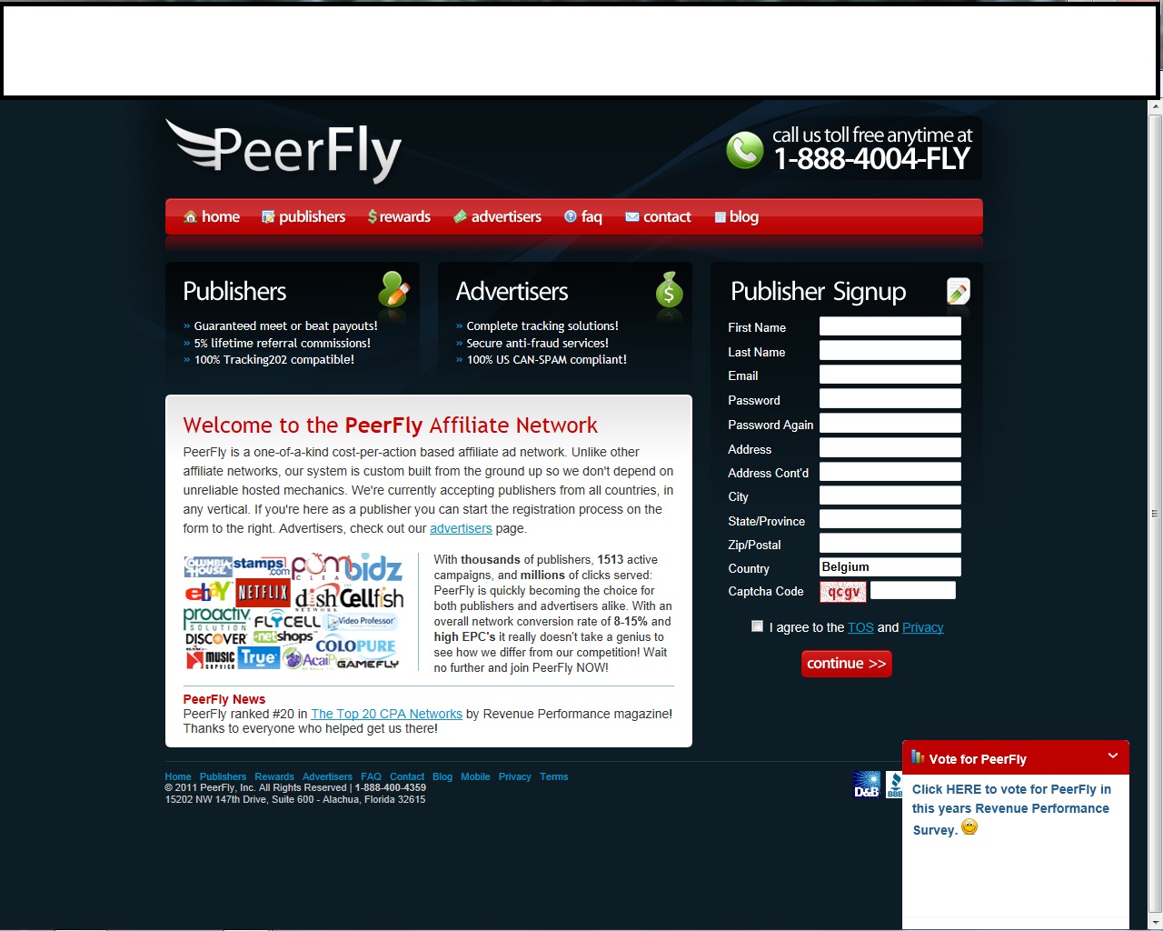 Tutoriel pour Peerfly en Français: Inscription Peerfly