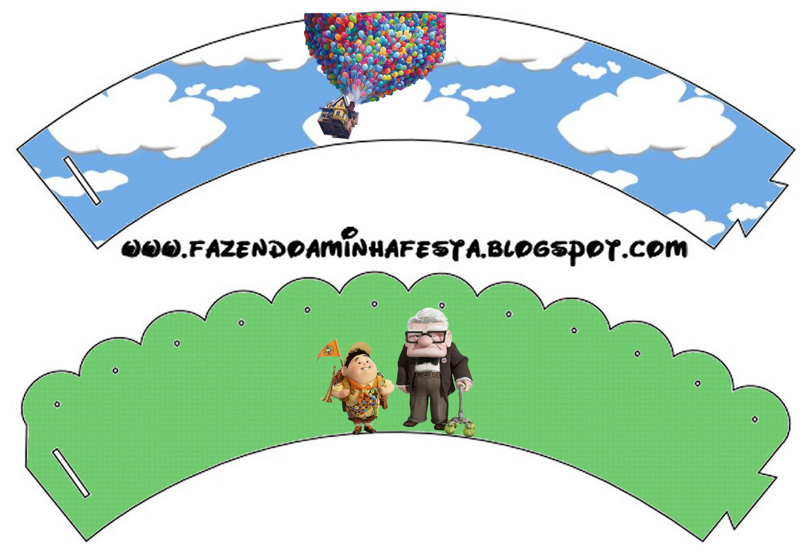 Up Movie Party: Free Printable Cupcake Wrappers and Toppers. - Oh My ...